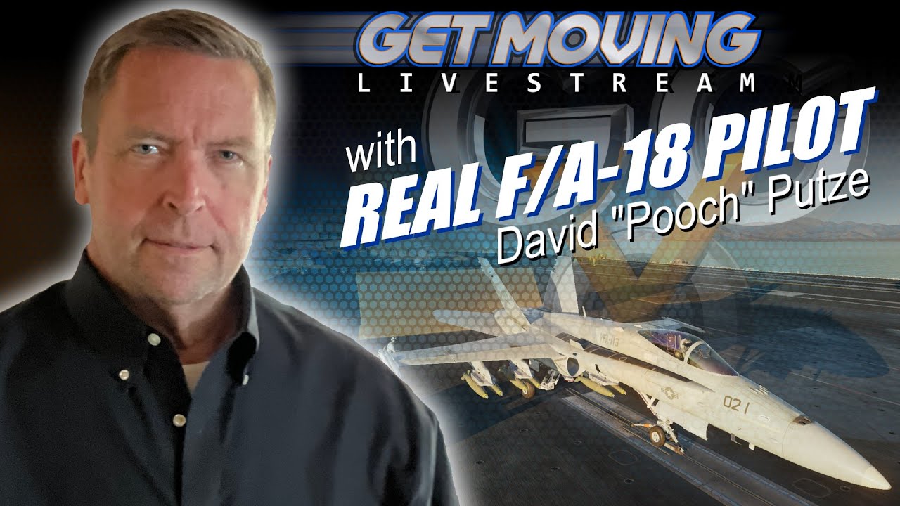 Livestream with Real F/A-18 Pilot David "Pooch" Putze - YouTube