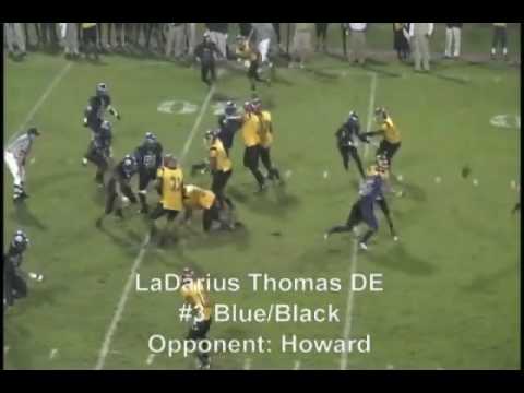 LaDarius Thomas - Red Bank High School - YouTube