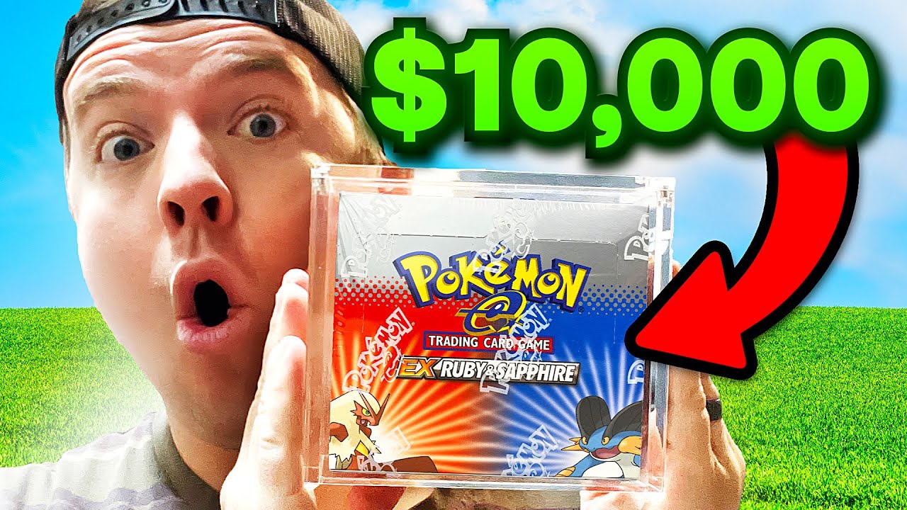 Opening A $10,000 EX Ruby & Sapphire Booster Box! - YouTube