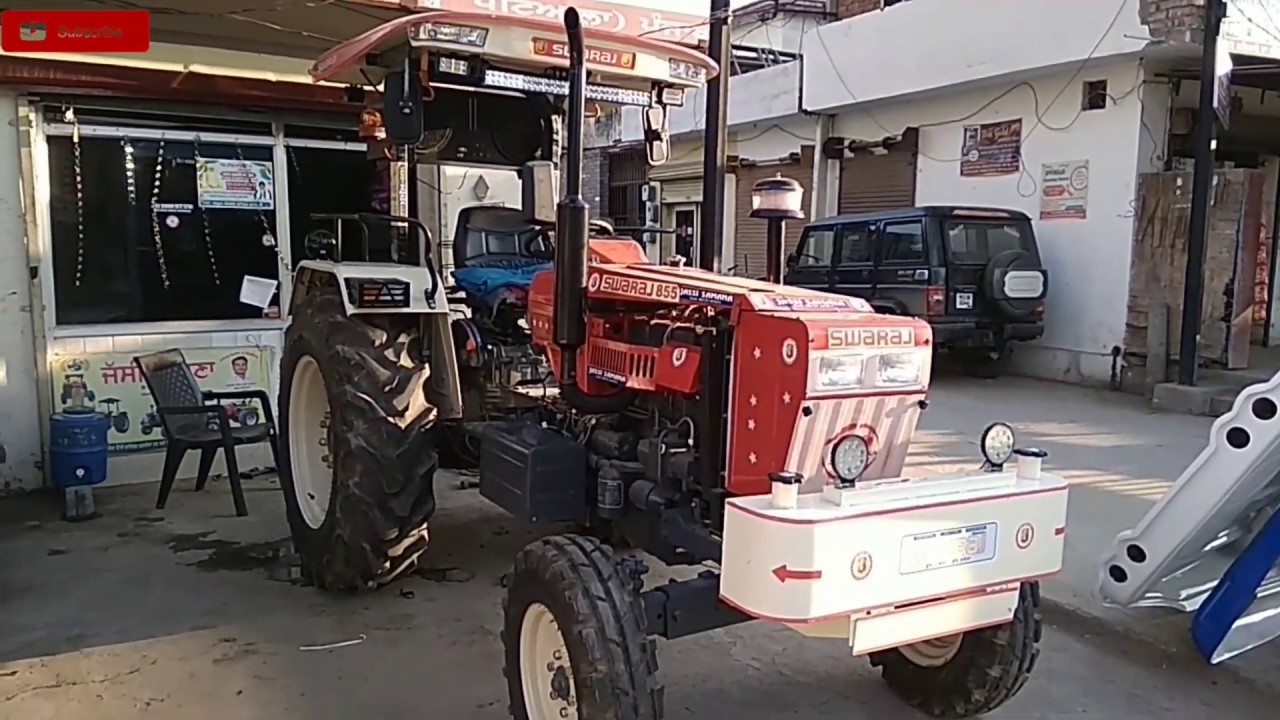 Swaraj 855 modified by Jassi samana - YouTube