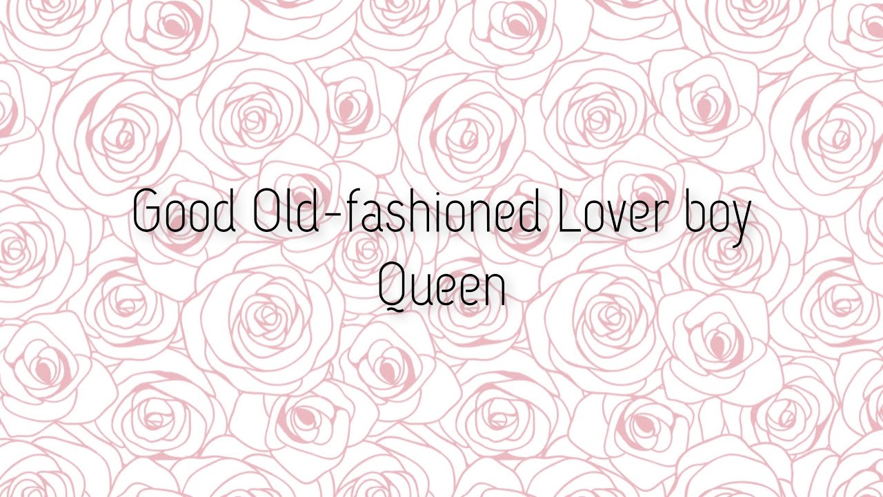 【cover】Good Old Fashioned Lover Boy feat.SAYARRY【Queen】 - YouTube