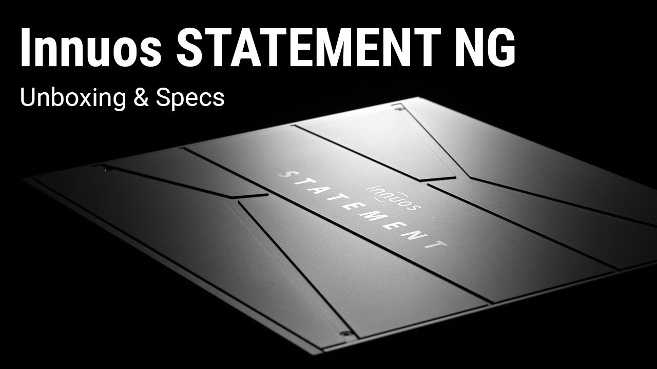 Innuos STATEMENT NG Unboxing & Specs | High-End-Musikserver und ...