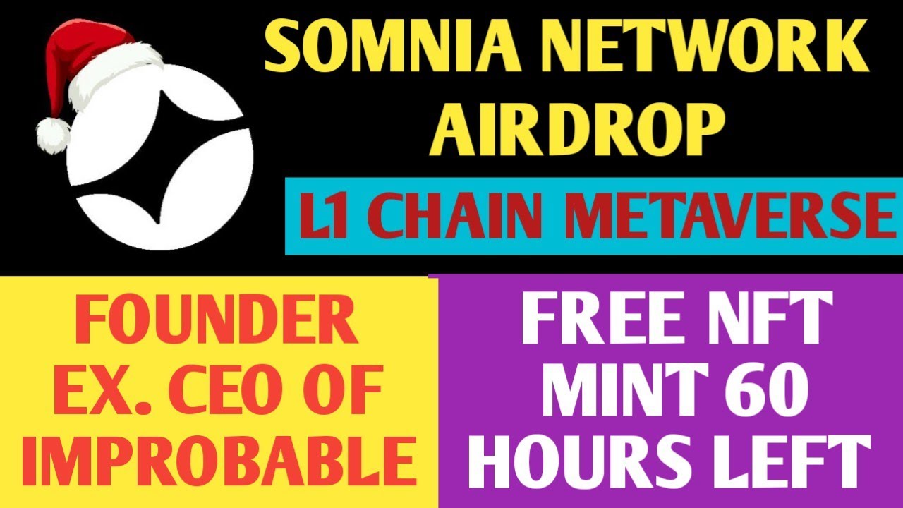 Somnia Airdrop Full Guide | Somnia Network Airdrop Update | Somnia NFT ...