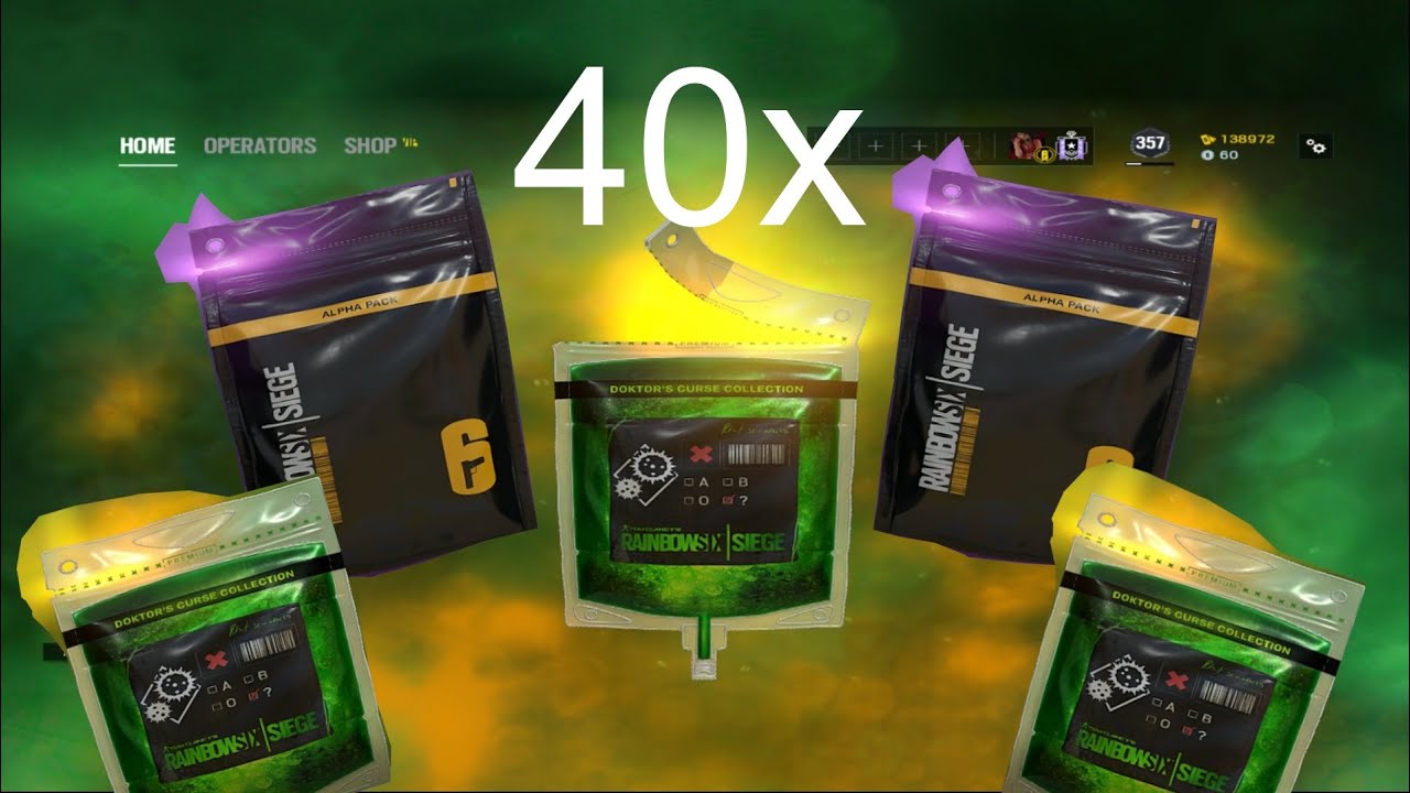 EPIC!!!! ALPHA PACKS OPENING! |Halloween Event- Rainbow Six Siege - YouTube