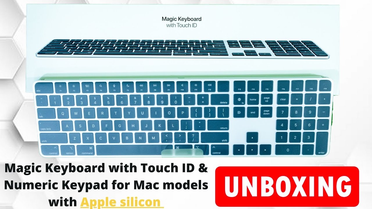 The Best Magic Keyboard with Touch ID and Numeric Keypad for Mac Models ...