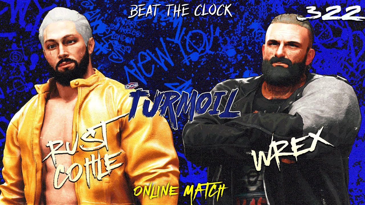 "2K Online" "MAIN EVENT" Beat The Clock - Rust Cohle vs. Wrex - OCW ...