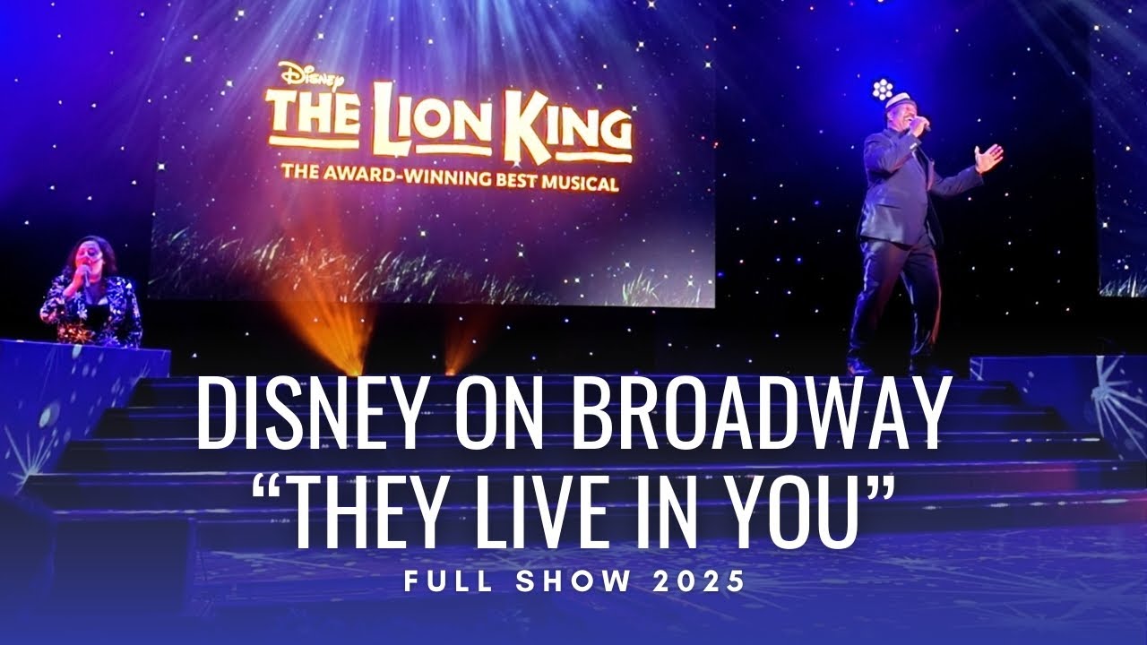 Alton Fitzgerald White performs “They Live In You” at the Disney on ...