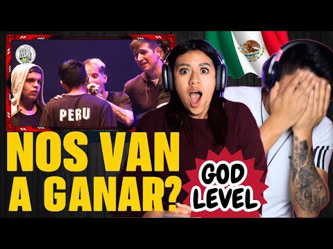 ¡MÁS QUE ÉPICO! MEXICANOS REACCIONAN a España vs Perú - Final - God Level fest 2019 Perú🔥