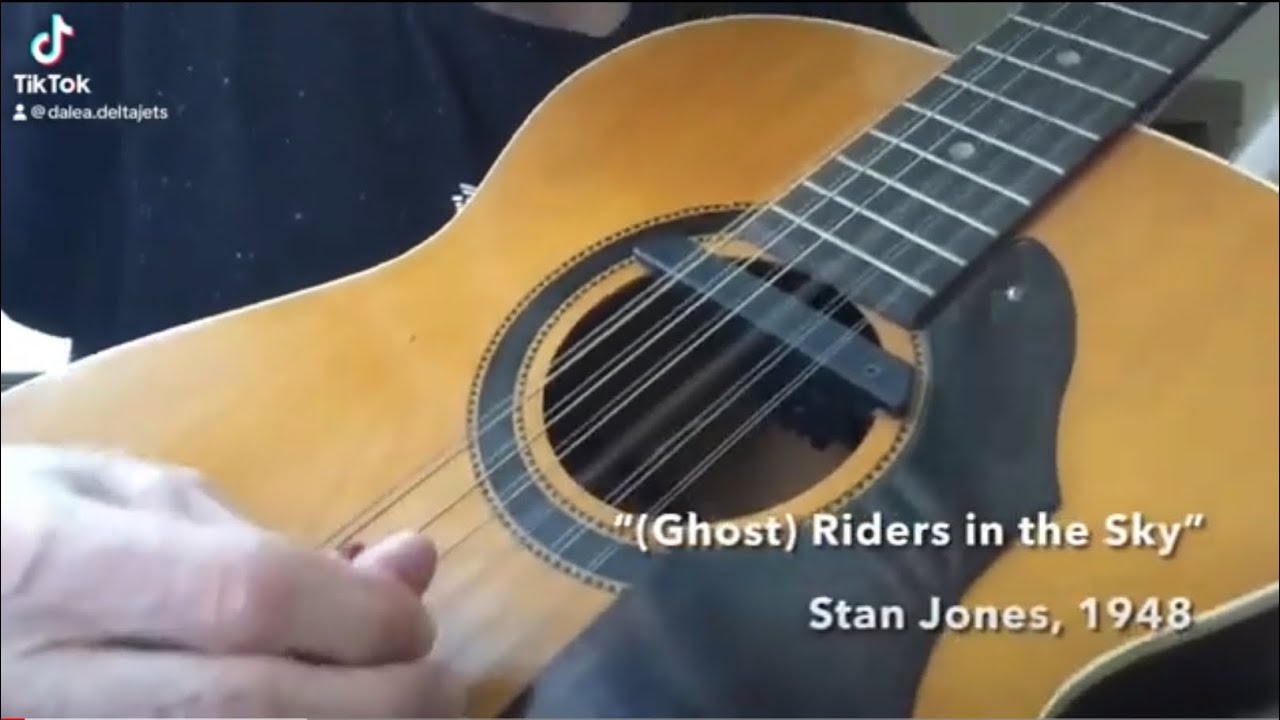 Ghost) Riders in the Sky” Stan Jones, 1948 Harmony/Stella 12-String by ...