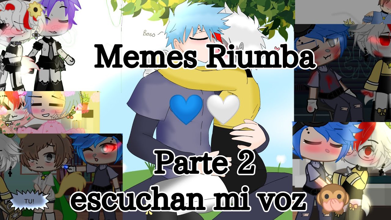 Memes riumba🤍💙/parte2 escuchan mi voz 🙊💗 - YouTube