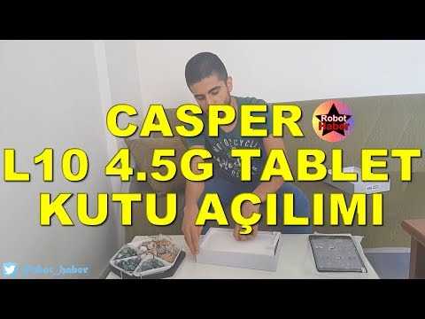 CASPER L10 4.5G TABLET KUTU AÇILIMI