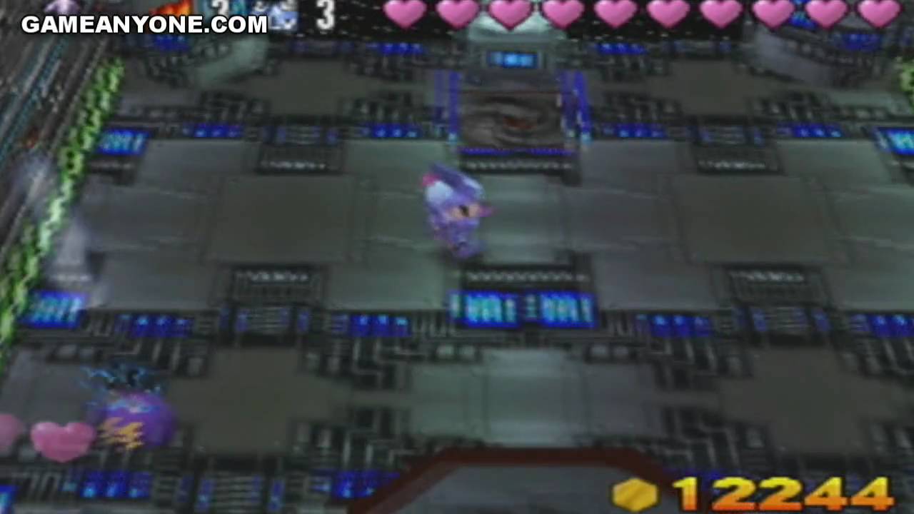 Bomberman 64: The Second Attack walkthrough Part 32: Warship Noah 04 ...