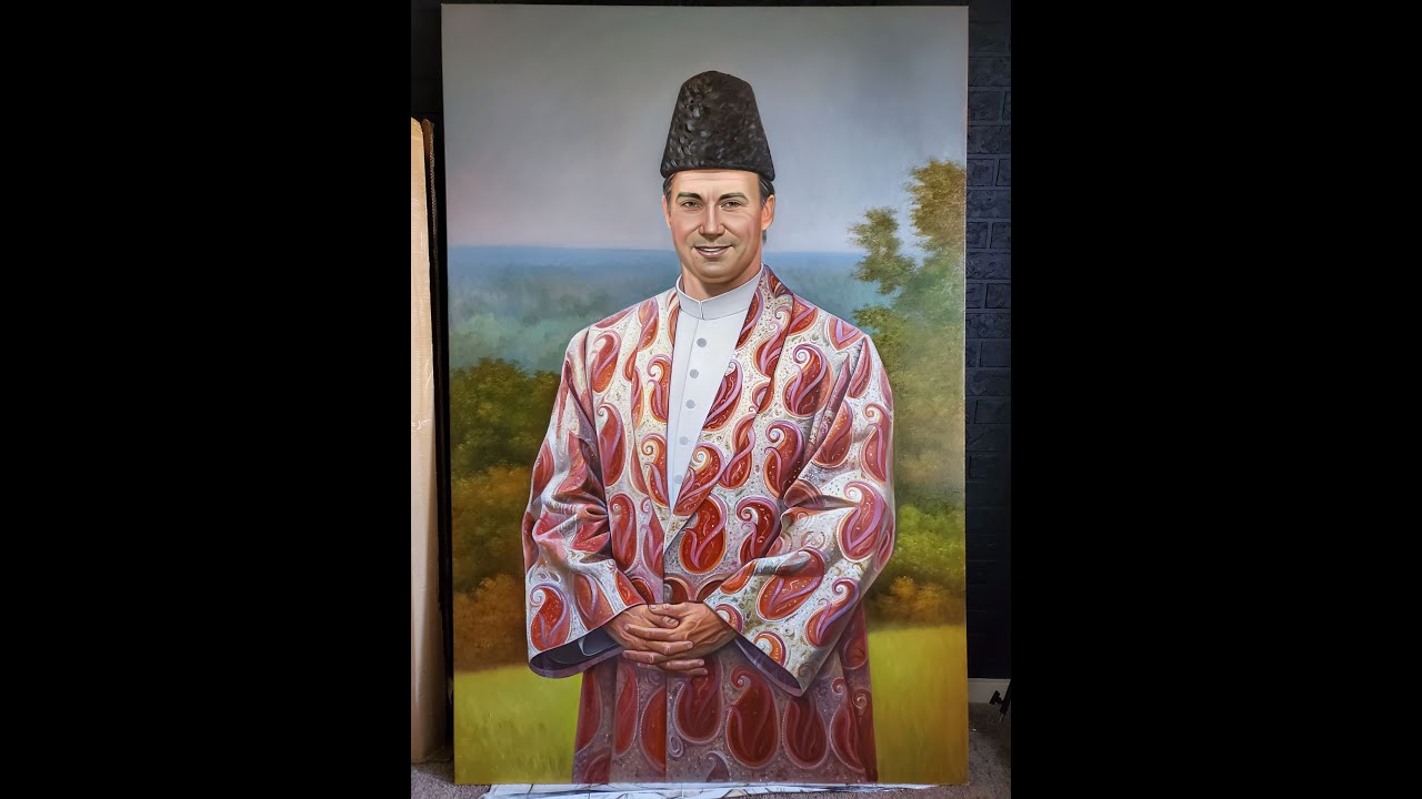 How I create the portrait of Prince Shah Karim al-Husseini, Aga Khan IV ...