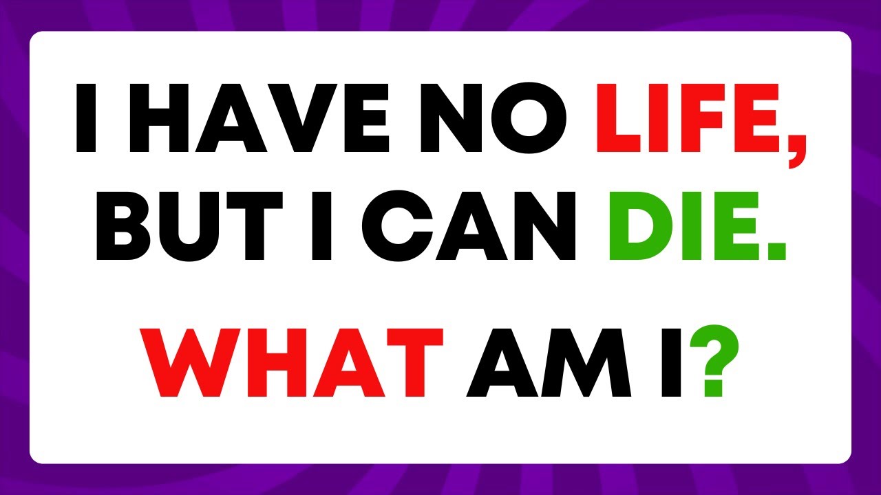 20 IMPOSSIBLE RIDDLES That Will Stretch Your BRAIN! Riddles Quiz - YouTube