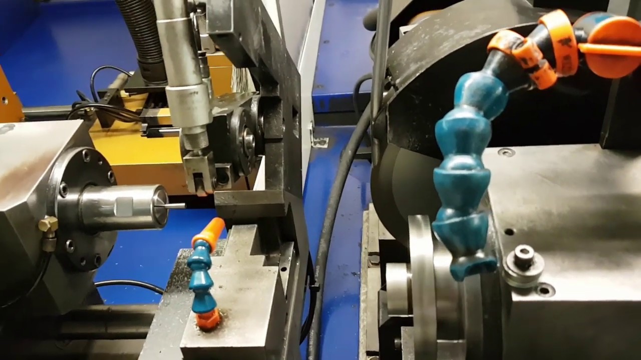 ROLLOMATIC CNC 148 P4 - YouTube