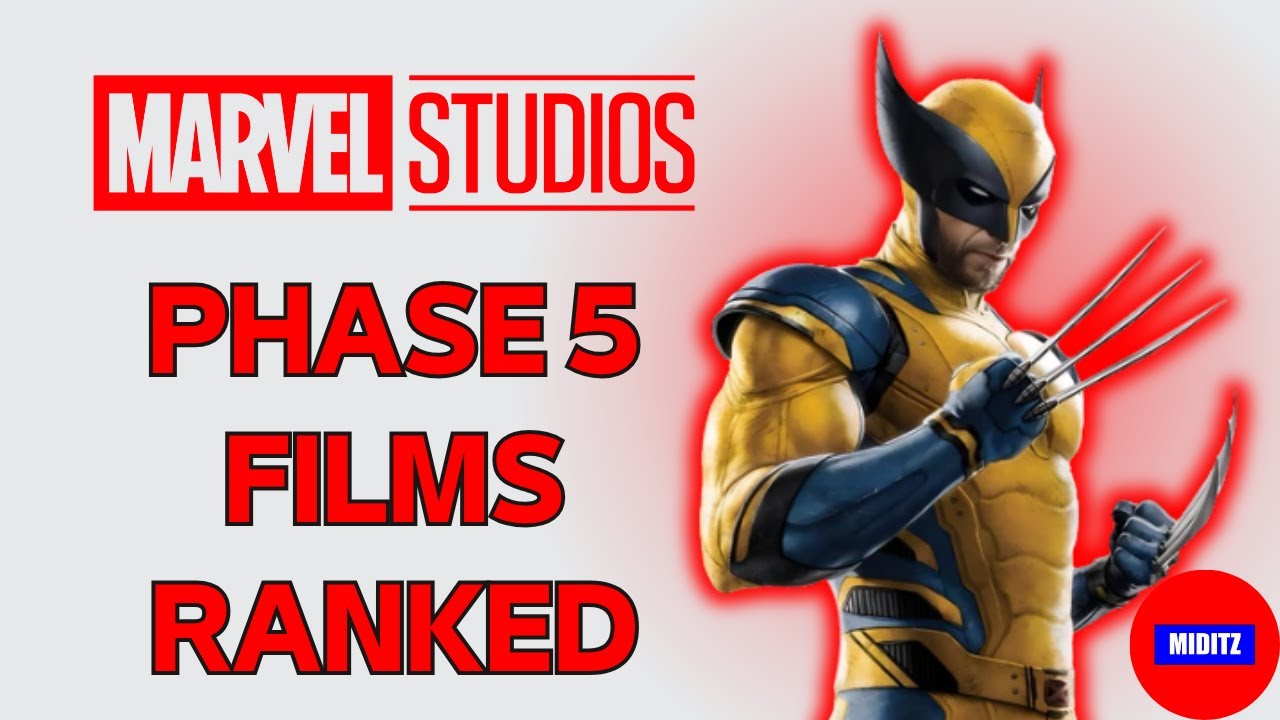 Ranking Every Phase 5 MCU Film - YouTube