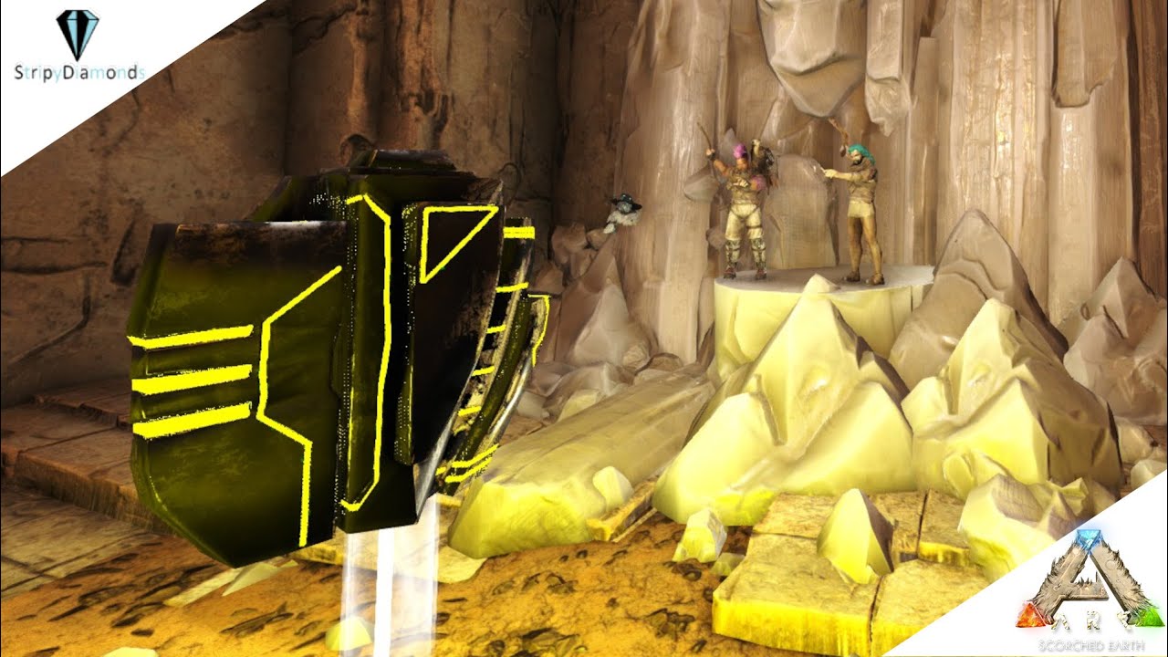 Completing Scorched Earth's last two Caves! - Ark: Survival Evolved ...