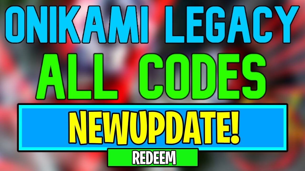 New Onikami Legacy Codes | Roblox Onikami Legacy Codes (July 2024 ...