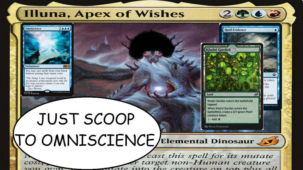 Temur Control Combo | Illuna, Apex of Wishes | MTG Arena Historic Brawl ...