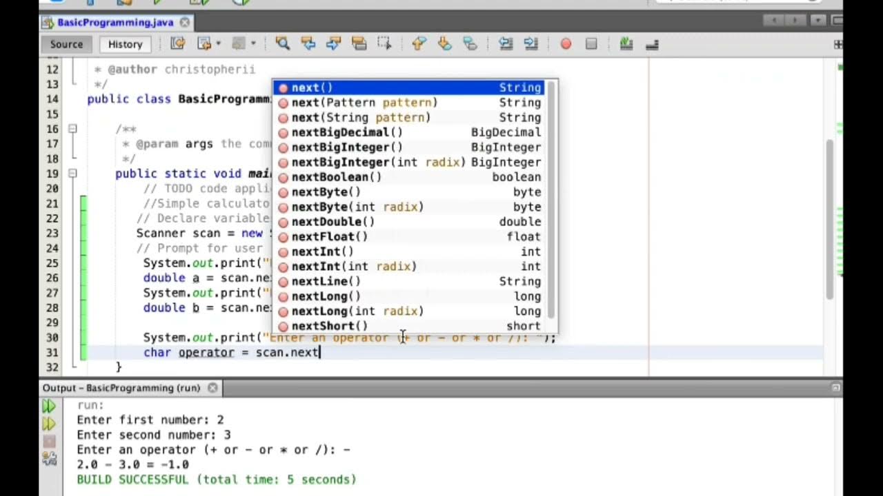 Intership program in java development - YouTube