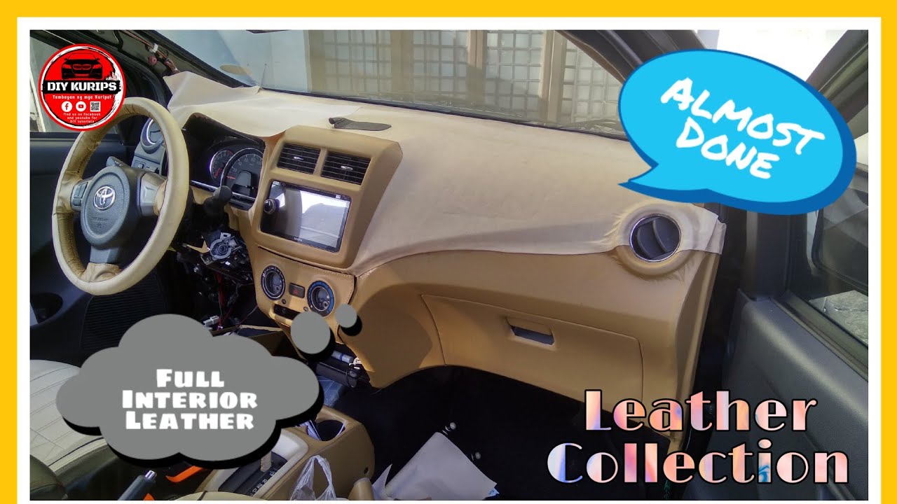 Car Vlog 77 - Car Interior Leather Wrapping (Update) - YouTube