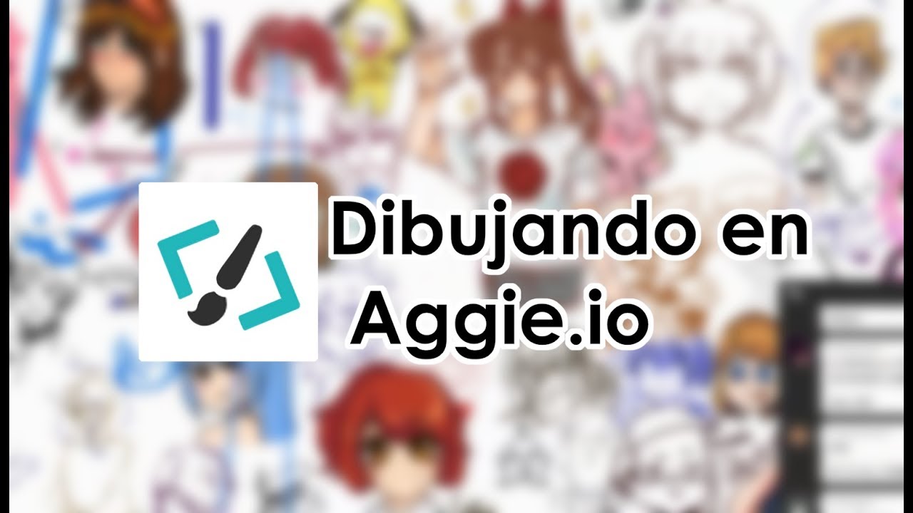 Dibujando con mis seguidores! Aggie.io #1 - YouTube