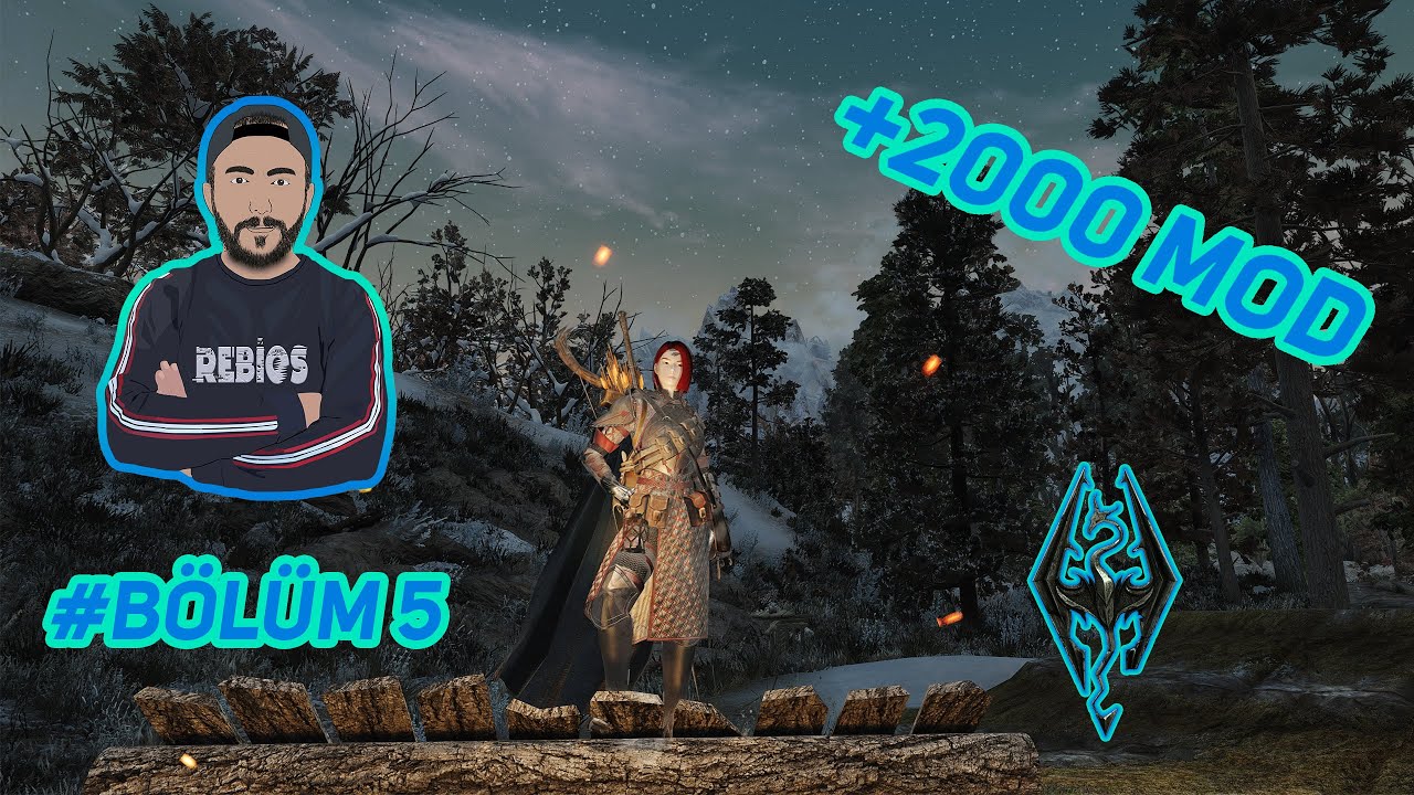 KİM ULAN BU KADIN? | +2000 MOD SKYRİM TÜRKÇE | [2K] BÖLÜM 5 - YouTube