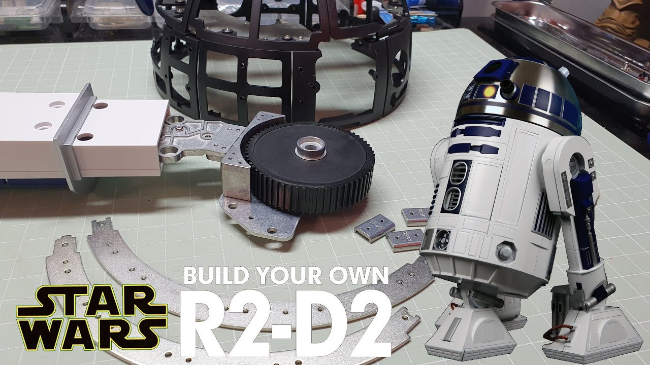 Build Your Own R2-D2 - Pack 7 - Stages 23-26 - Final Head Panels, Wheel ...