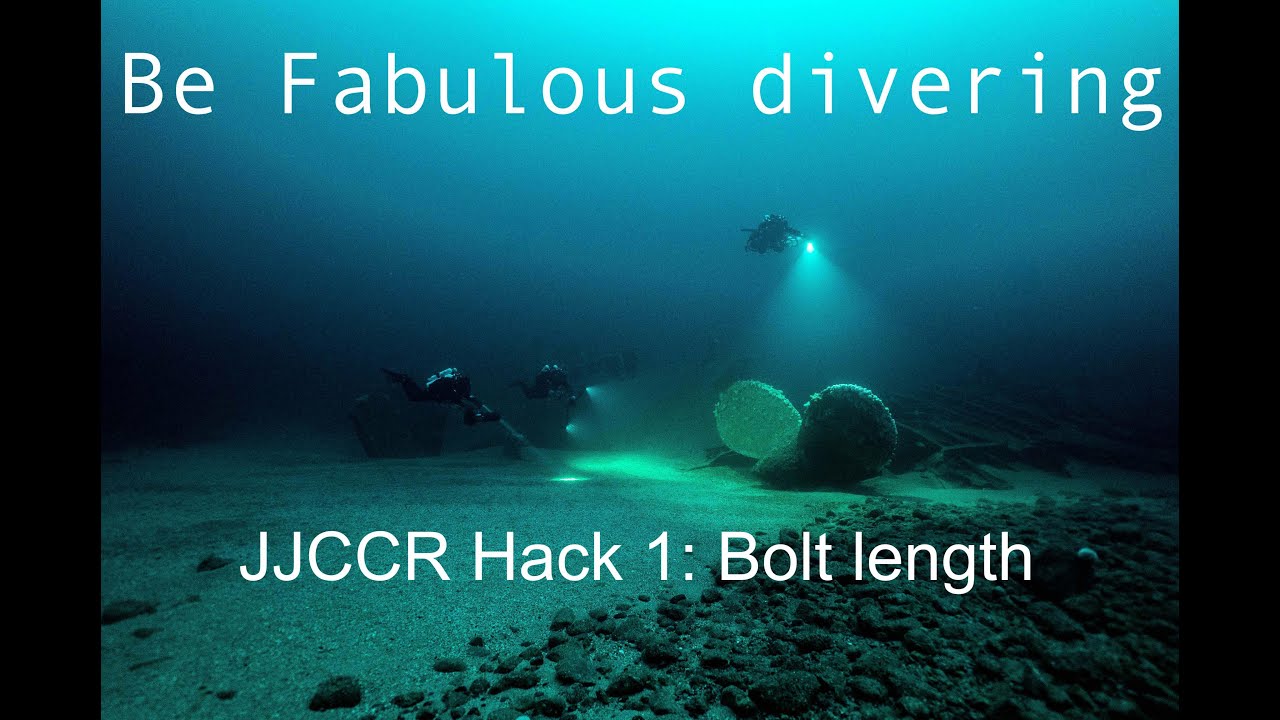 JJ-CCR Hack - overcoming a short backplate bolt - YouTube