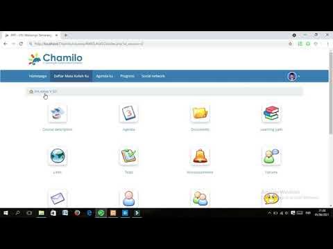 Tutorial install chamilo dan cara menggunakannya - YouTube