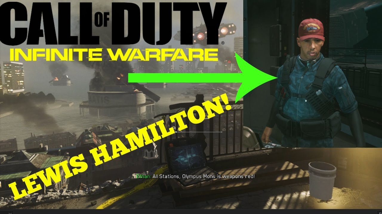 CALL OF DUTY INFINITE WARFARE - LEWIS HAMILTON? - YouTube