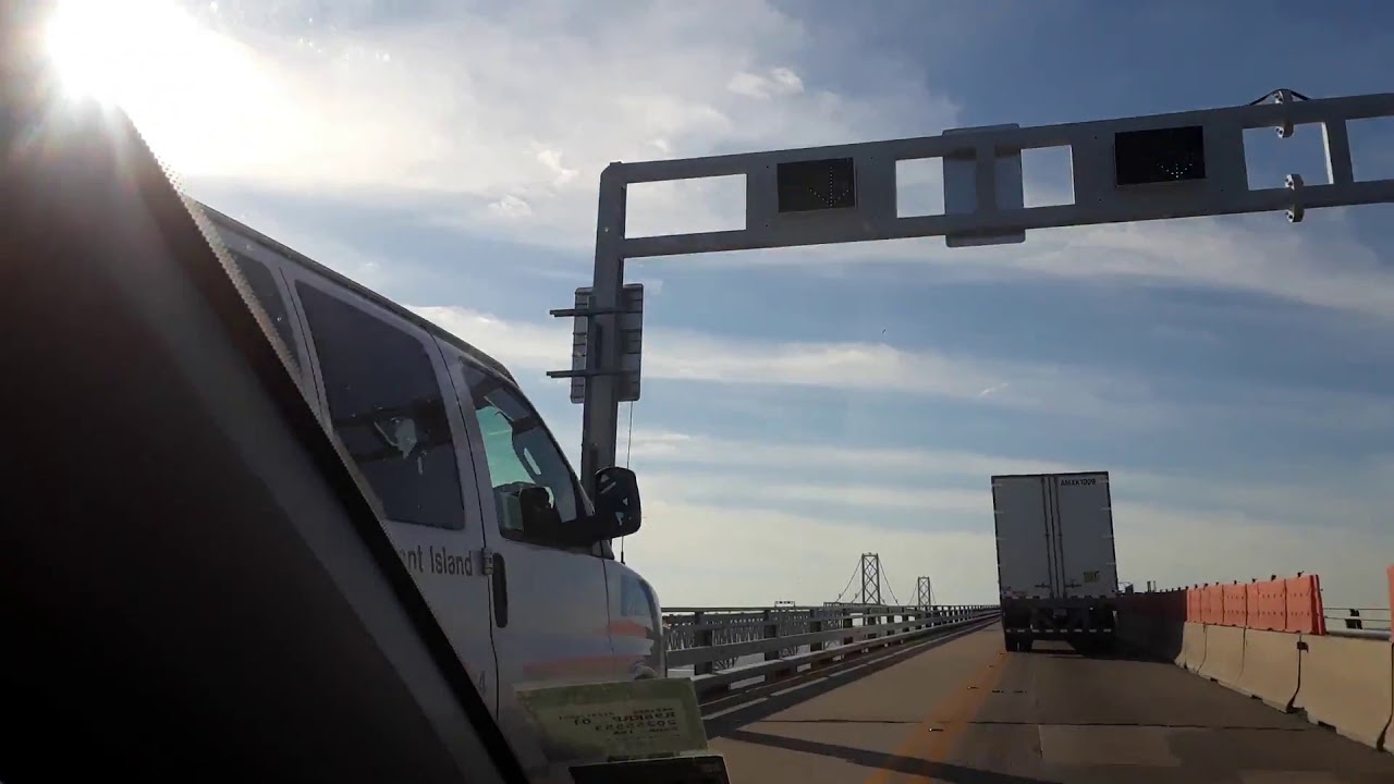 Cheasapeak Bridge - Maryland - Route 301 - southbound - 03 09 2020 ...