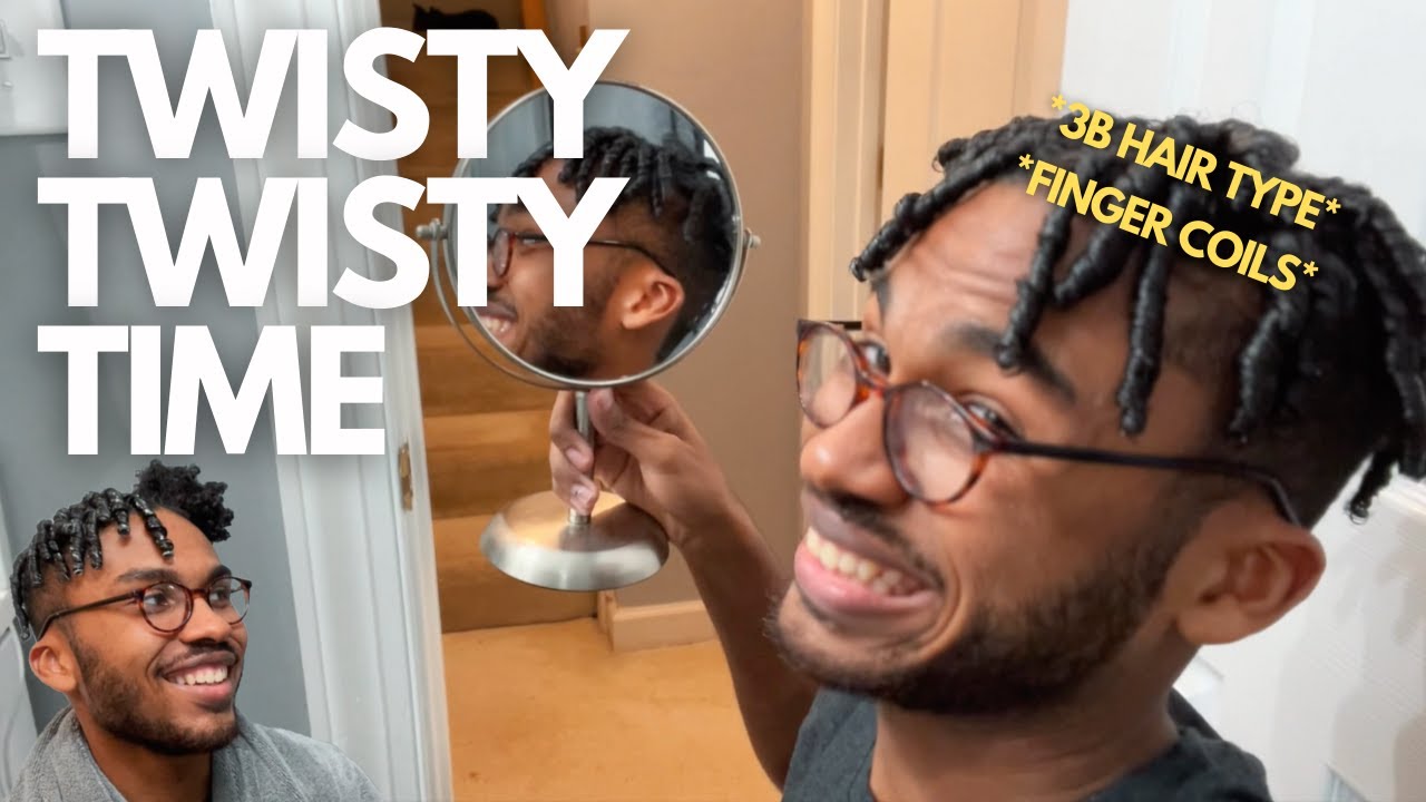 How To Do Finger Coils | 3B Hair Type | Reid's Room - YouTube