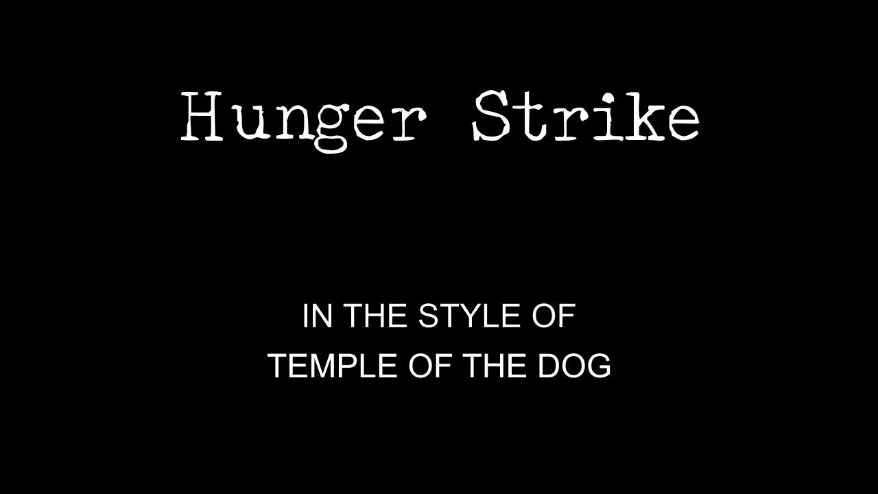 Temple Of The Dog - Hunger Strike - Karaoke - With Backing Vocals - YouTube