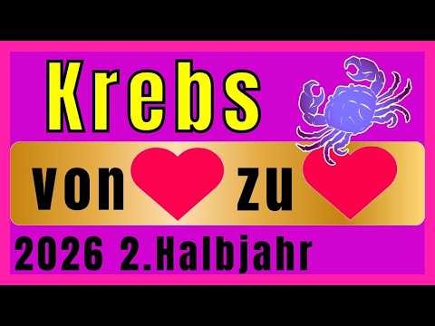 KREBS ♋️ KRASS‼️ANDERS ALS DU DENKST..‼️Juli, August, September, bis Dezember 2026 #orakel #tarot