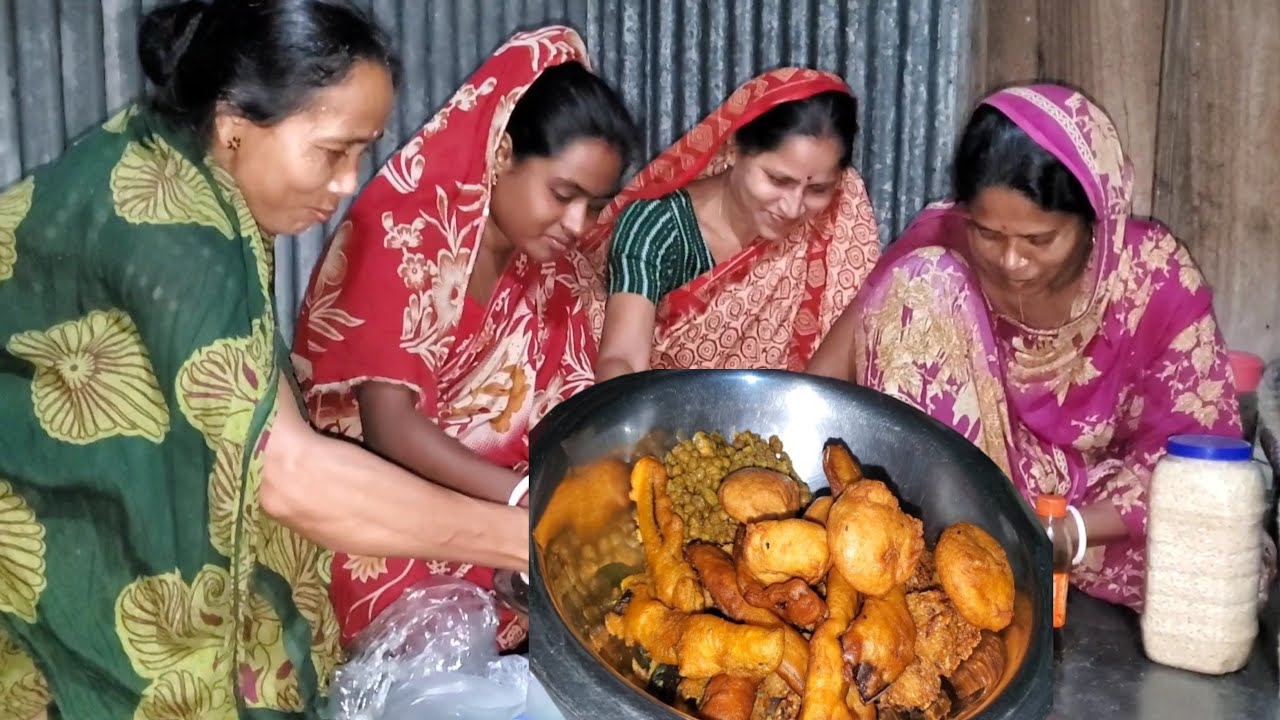 আজকে আমরা ‍সবাই মিলে ইফতার করলাম । Bangladeshi Simple Village ifter Vlog | Village Vloger ...