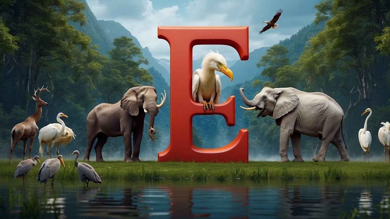 Learn the Alphabet: Letter “E” | Phonics | Song | Story | Writing ...