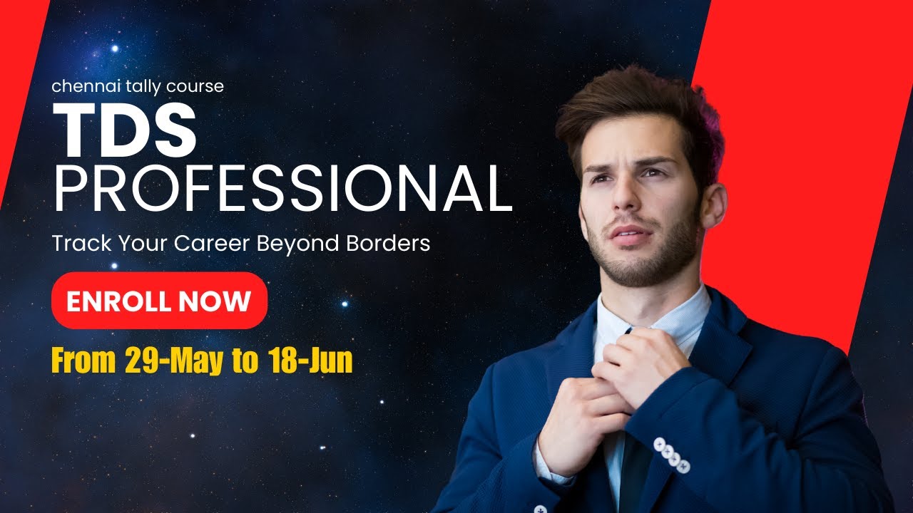 Build Your Career || TDS Professional Online Course || e-TDS Return ...