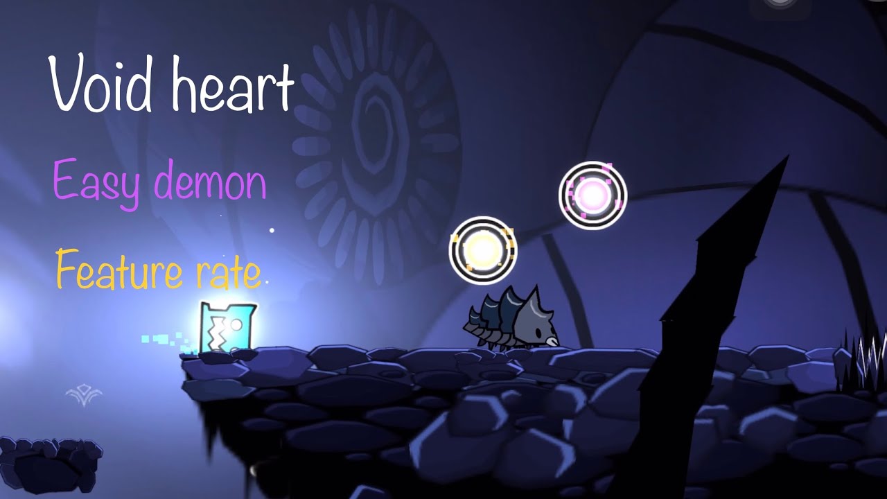 神話💎Geometry Dash Void heart(Demon) 100% (Awesome song ️ ️ - YouTube