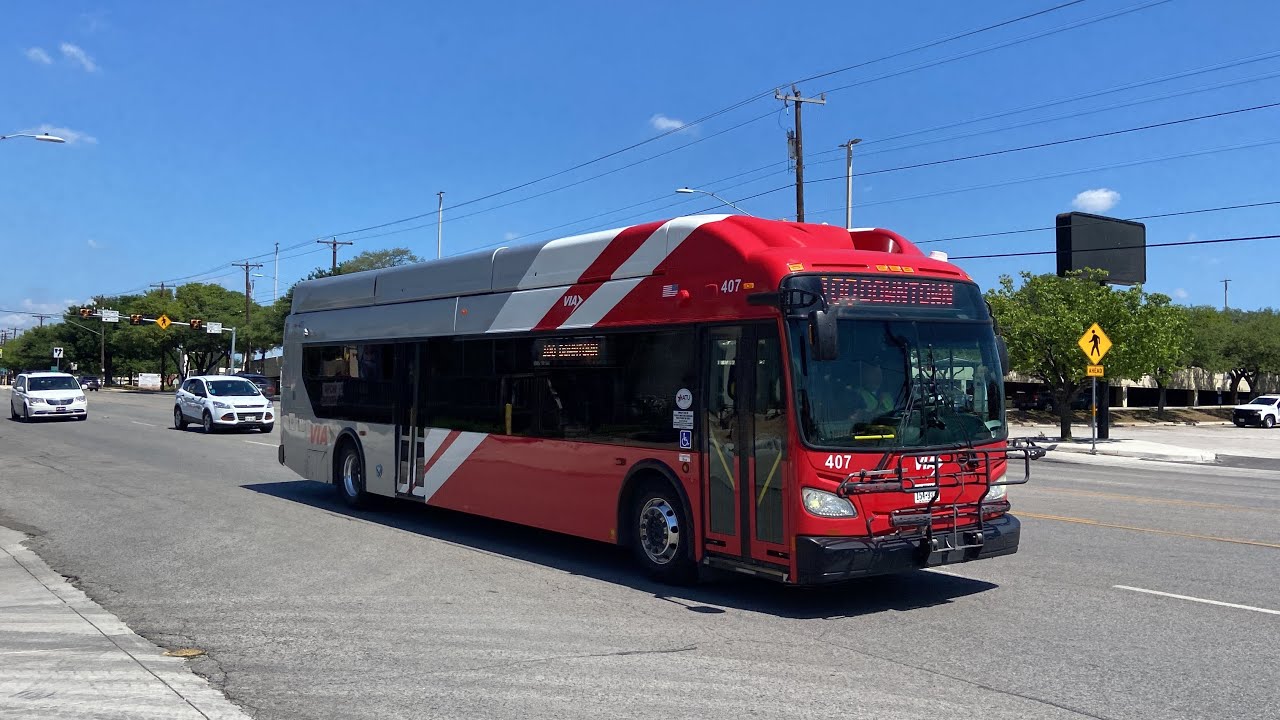 VIA Metropolitan Transit bus compilation, Vol. 12 around various ...