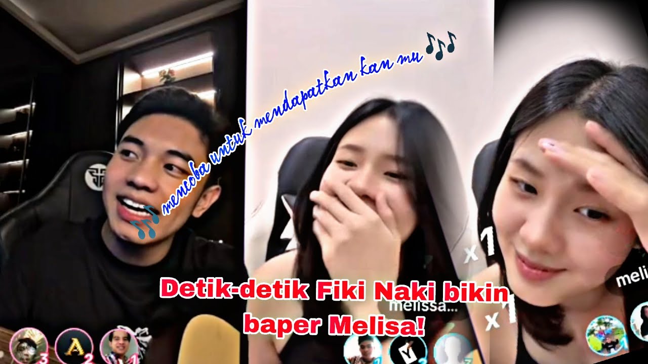 Lagi Kesel! Fiki Naki Nyanyiin Melissa Bikin Melissa tersenyum kembali! - YouTube