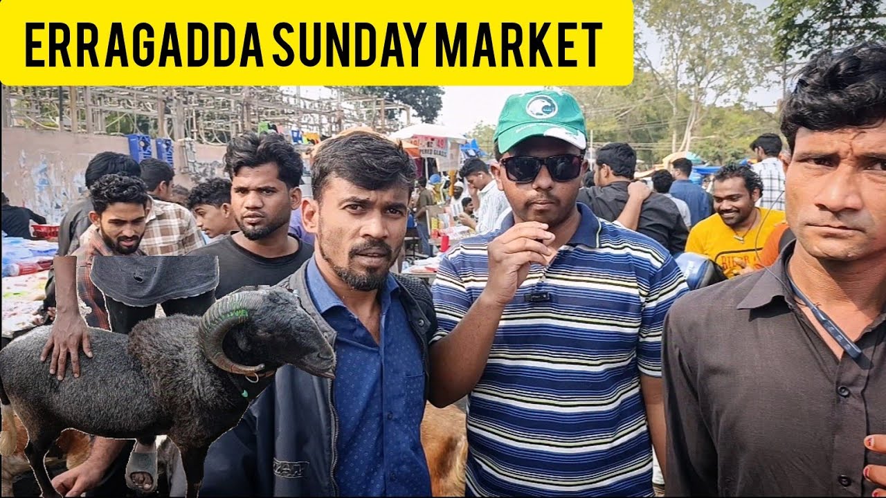 Erragadda Sunday Market Update - YouTube