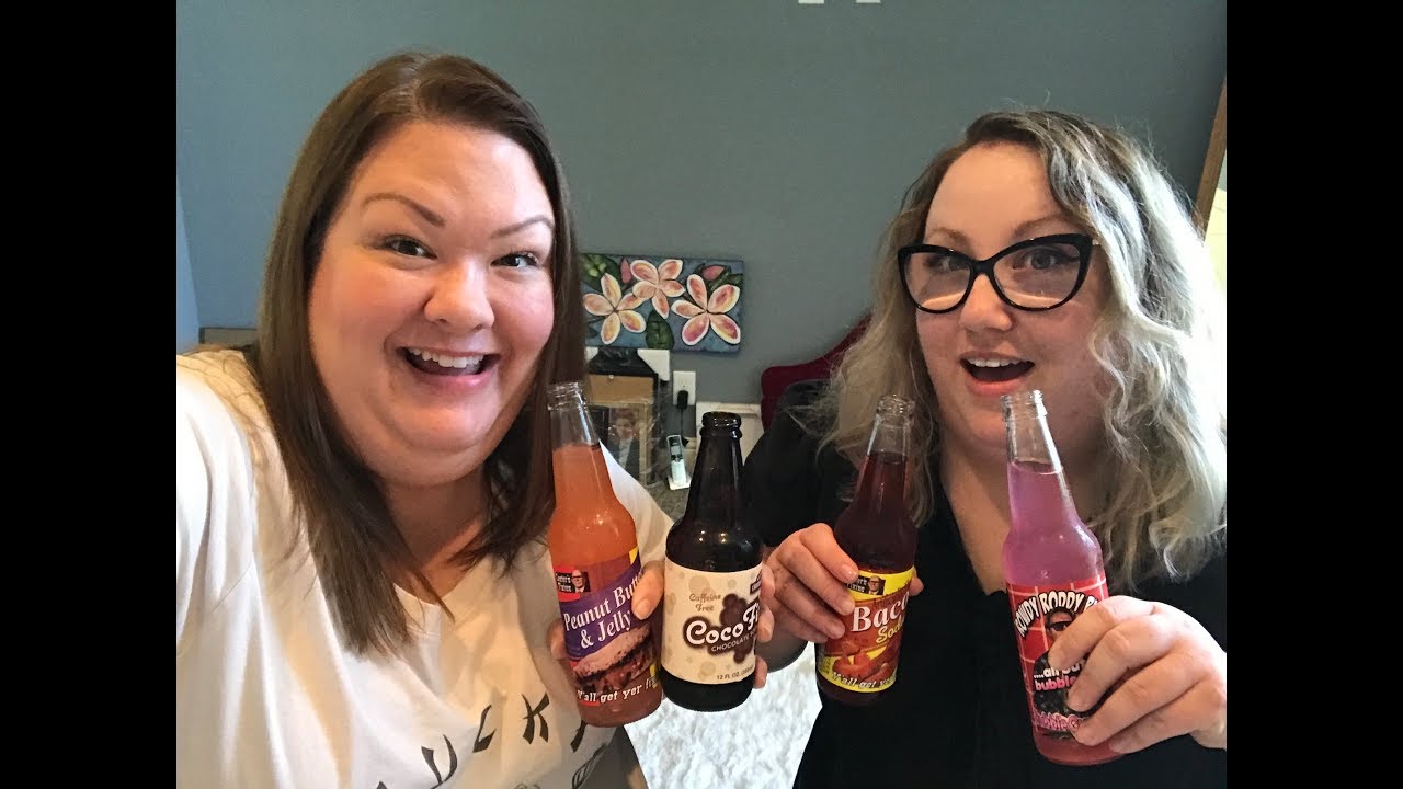 Taste testing different flavored sodas with my best friend - YouTube