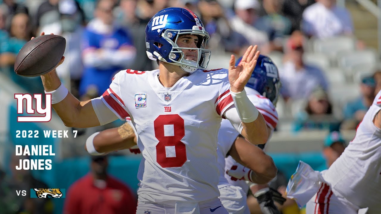 Daniel Jones' best plays in 309-yard game | Week 7 - YouTube