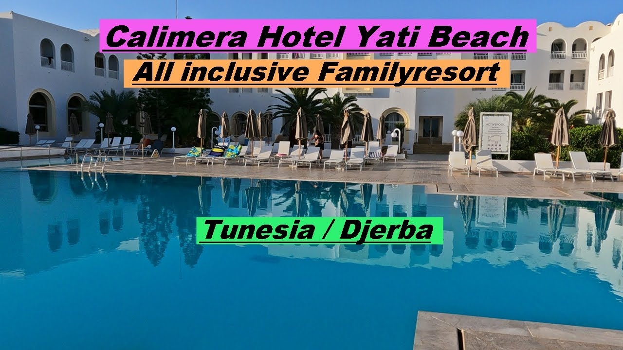 Calimera Yati Beach Hotel Djerba (Tunisia) - YouTube