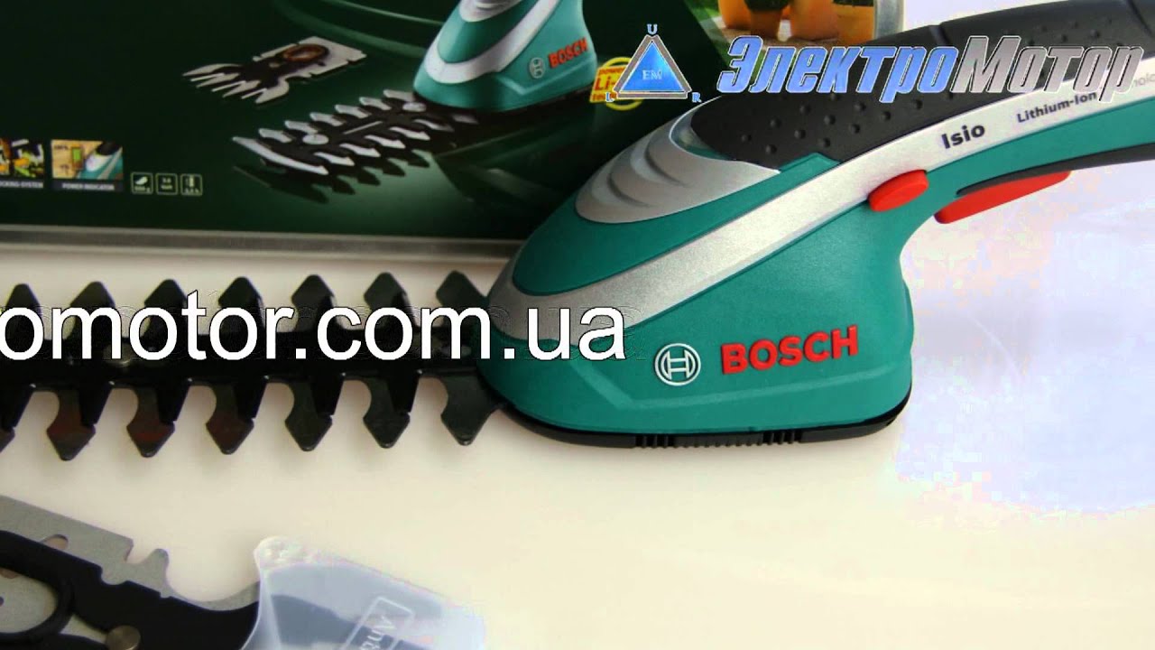 Кусторез bosch isio 2 отзывы - YouTube