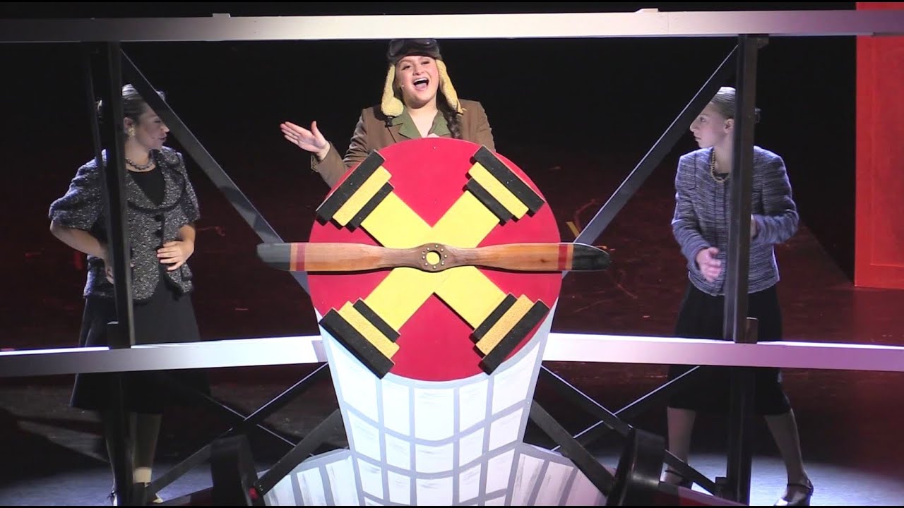 STELLA PAPPAS as TRIX, THE AVIATRIX in "THE DROWSY CHAPERONE" - YouTube