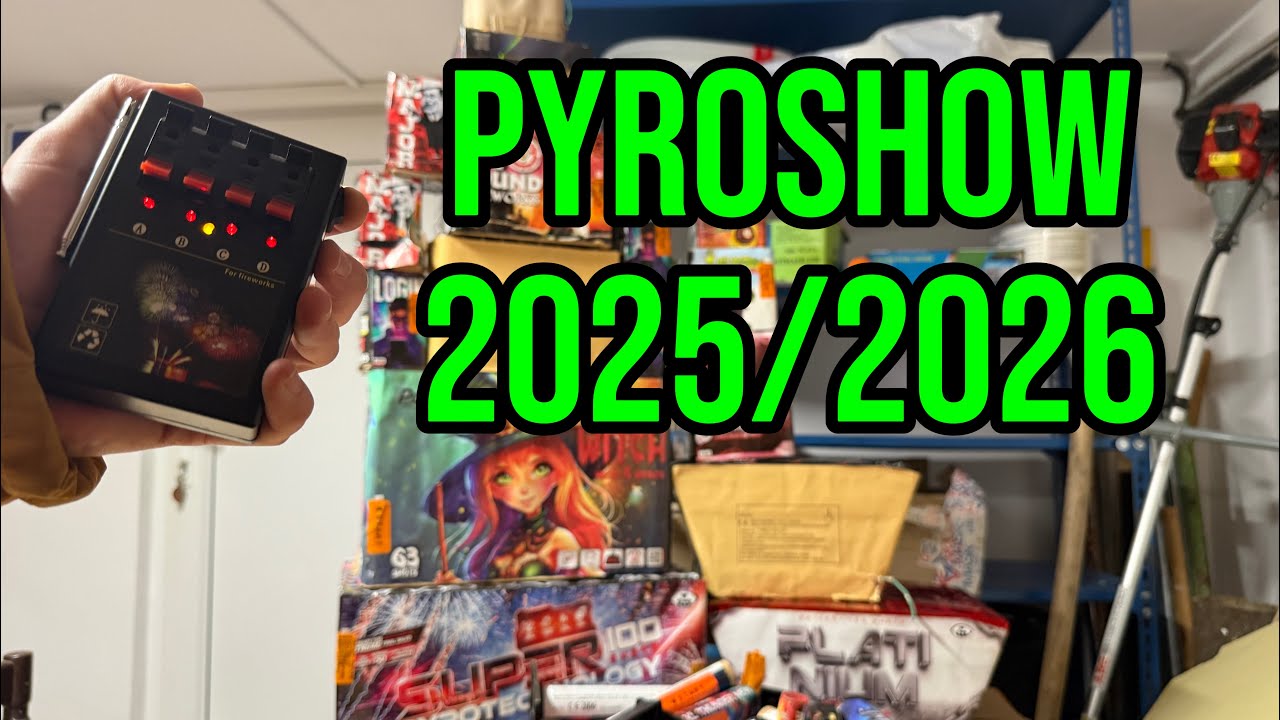 PRÍPRAVA PYROSHOW 2025/2026 | 4K HDR - YouTube