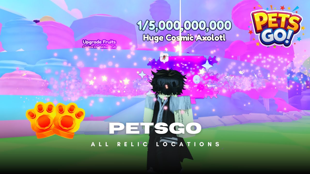All relic locations in PetsGo(ROBLOX)#7 - YouTube