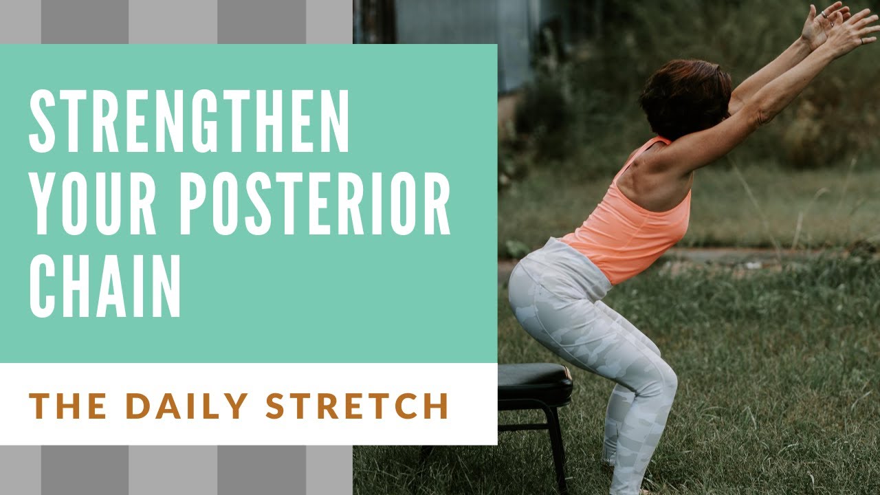 Strengthen Your Posterior Chain - The Daily Stretch - YouTube